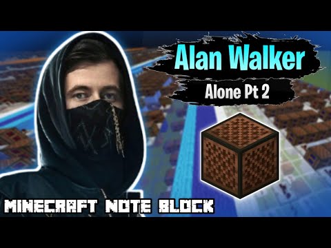 Alone Pt 2 - Alan Walker (Minecraft Note Block Cover) - YouTube