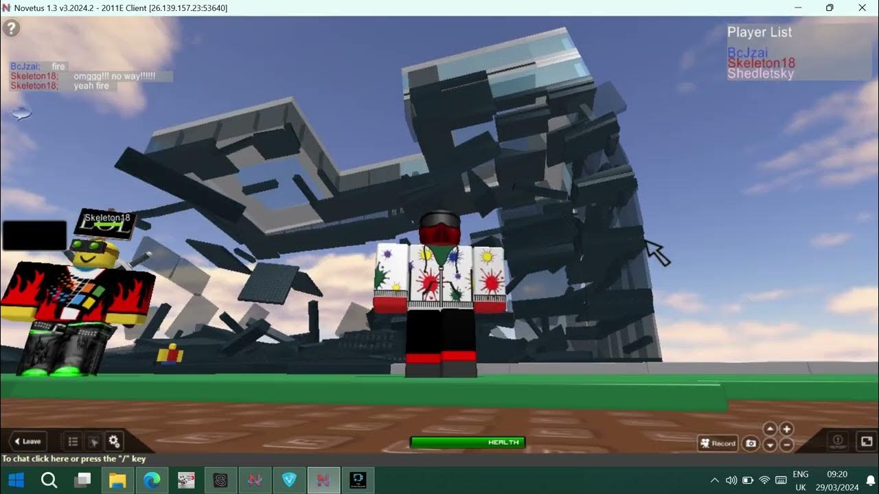 Old Roblox Launcher - Novetus Multiplayer 2 - 2011E - NDS - - YouTube