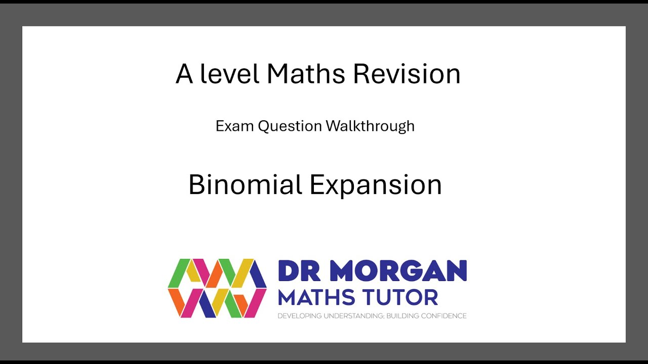 A Level Maths Revision: The Binomial Expansion - YouTube