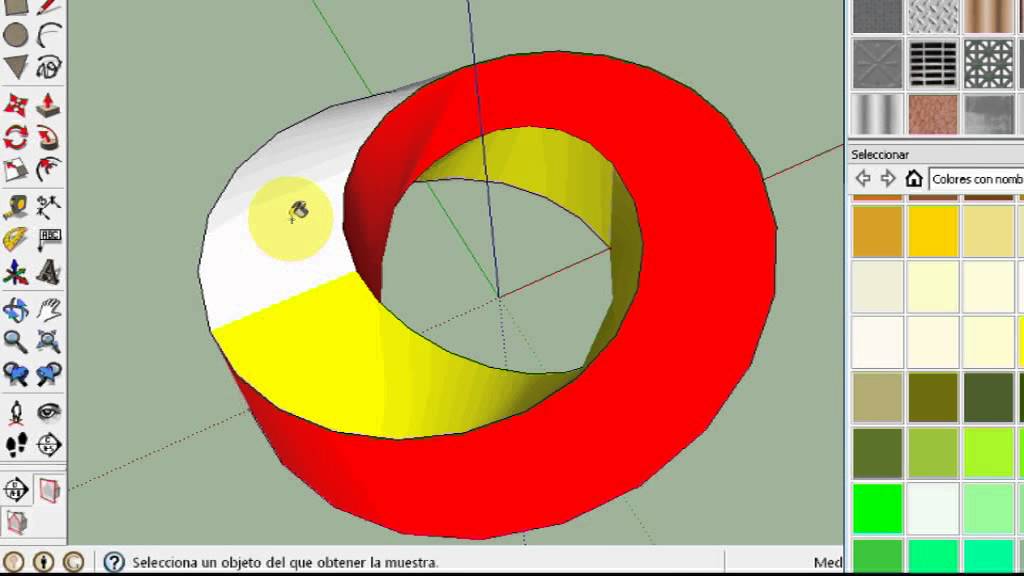 MOEBIUS STRIP WITH SKETCHUP - YouTube