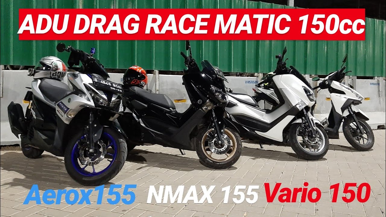 MATIC 150cc TERKENCANG? YAMAHA atau HONDA? - NMAX 155 vs VARIO 150 vs ...