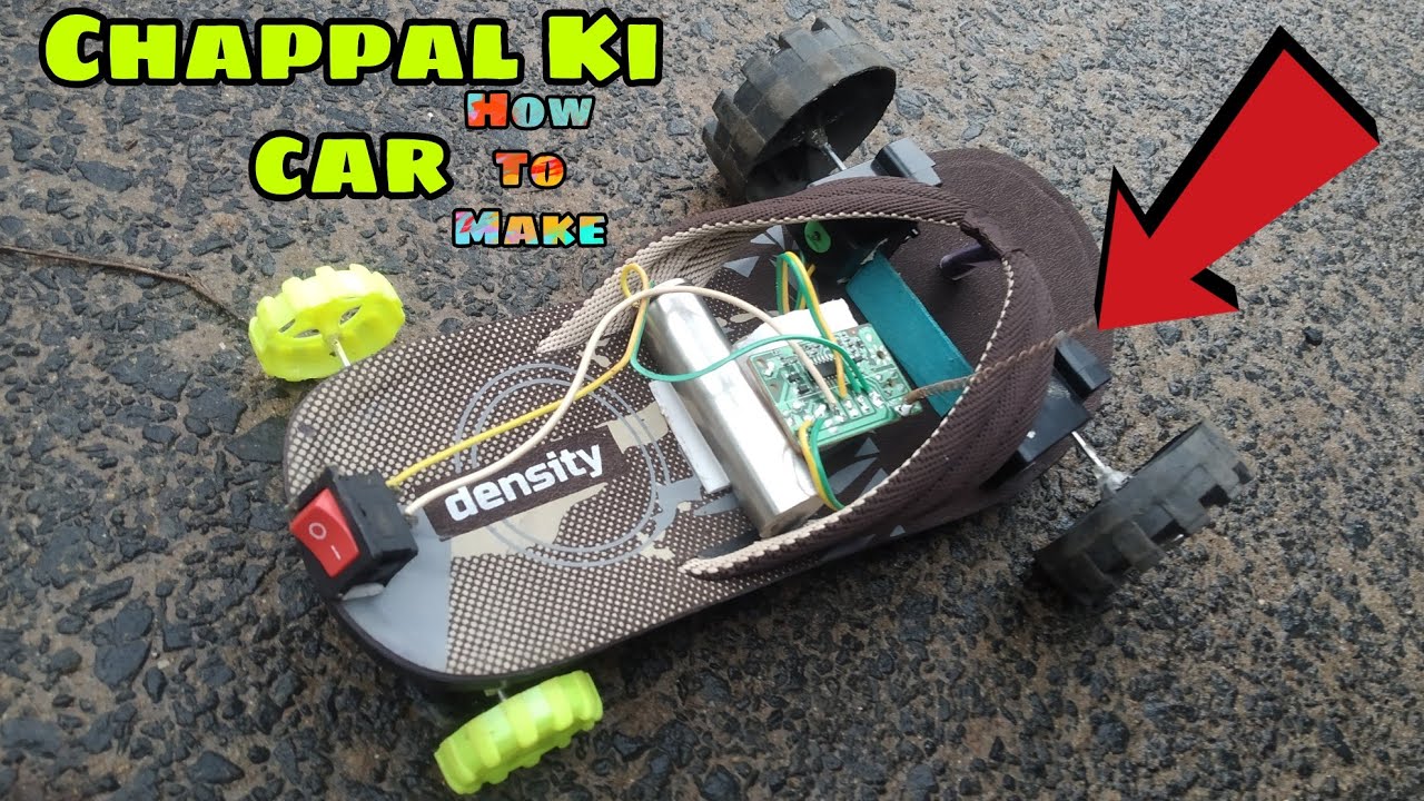 Chappal Remote Control Car |🤣|Rc Chappal Car | Best Diy Projects For ...