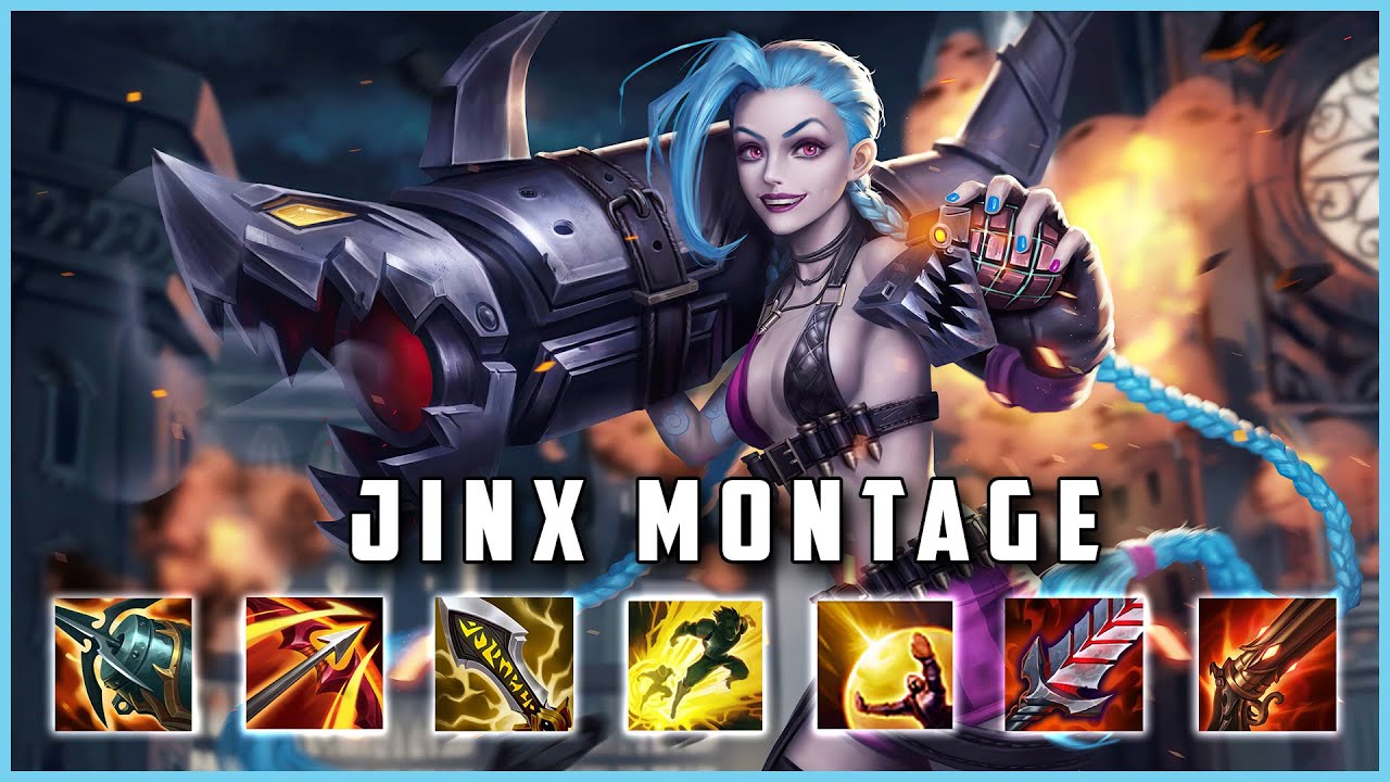Jinx Montage 2021 - SOLO CARRY - YouTube