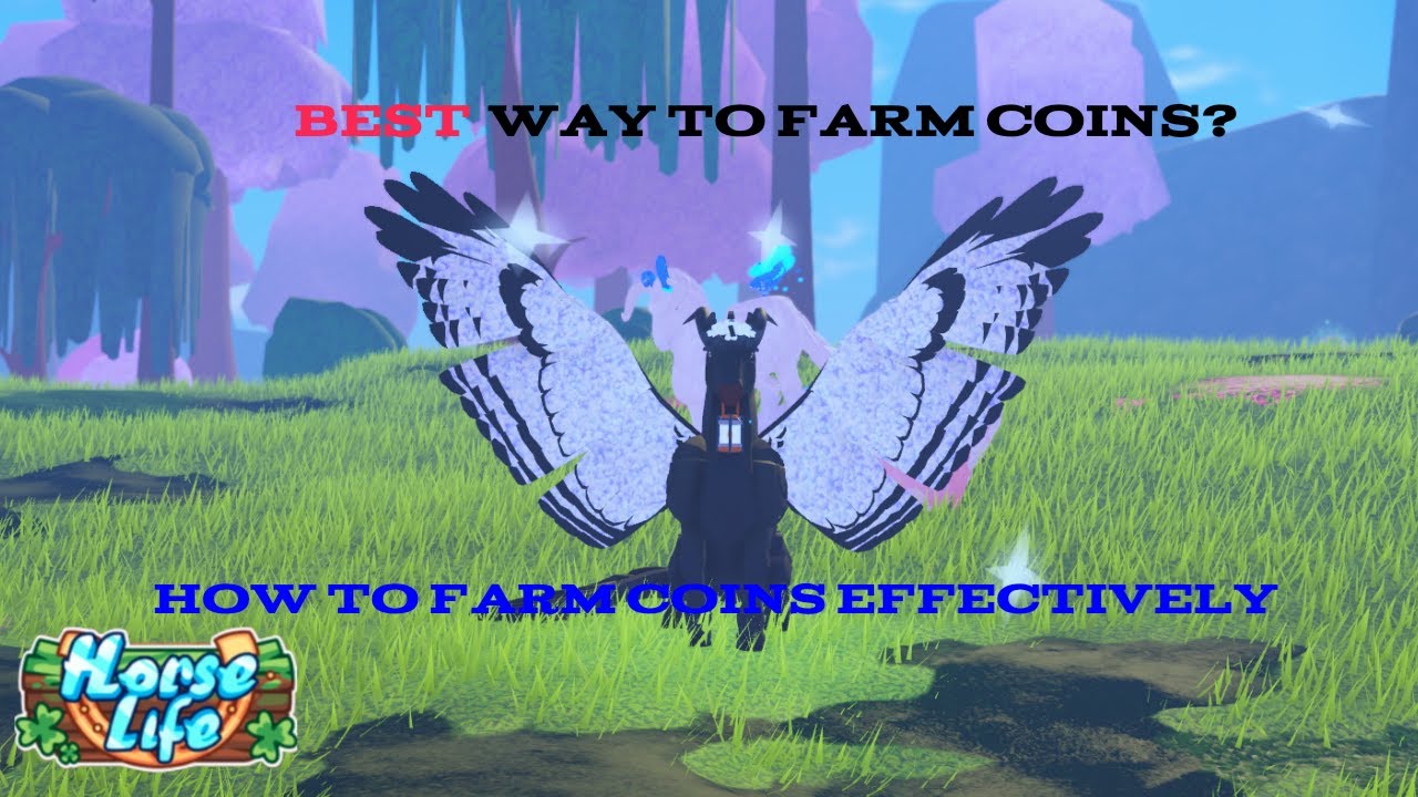 BEST Way To Farm Coins? - Horse Life Roblox - YouTube