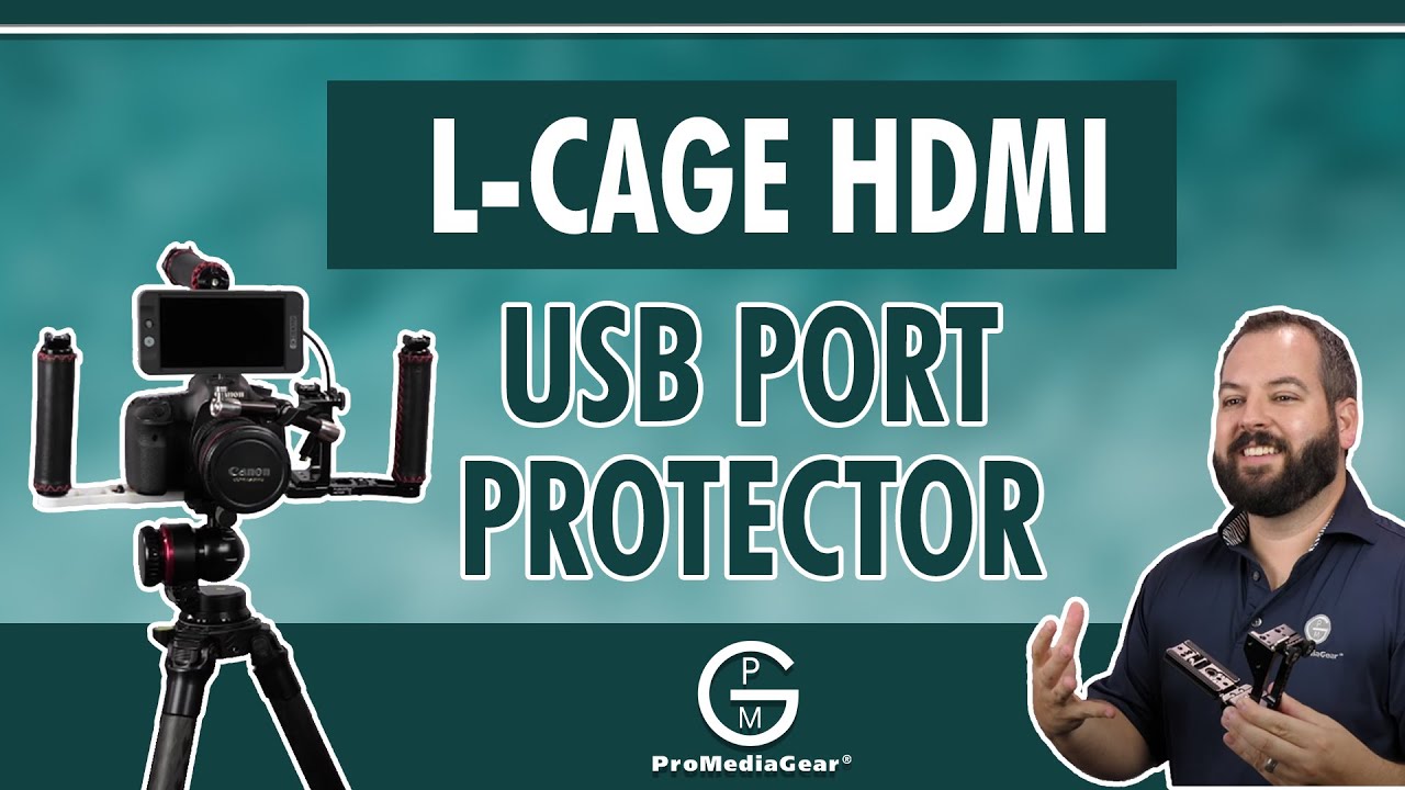 L-Cage HDMI USB Port Protector for Digital Camera DSLR & Mirrorless ...