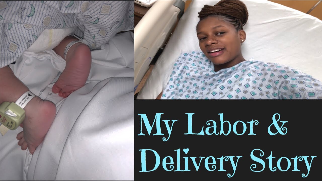 My Labor & Delivery Story 2018 | All Natural 💪🏽 | 8 Pound Baby 😳 - YouTube