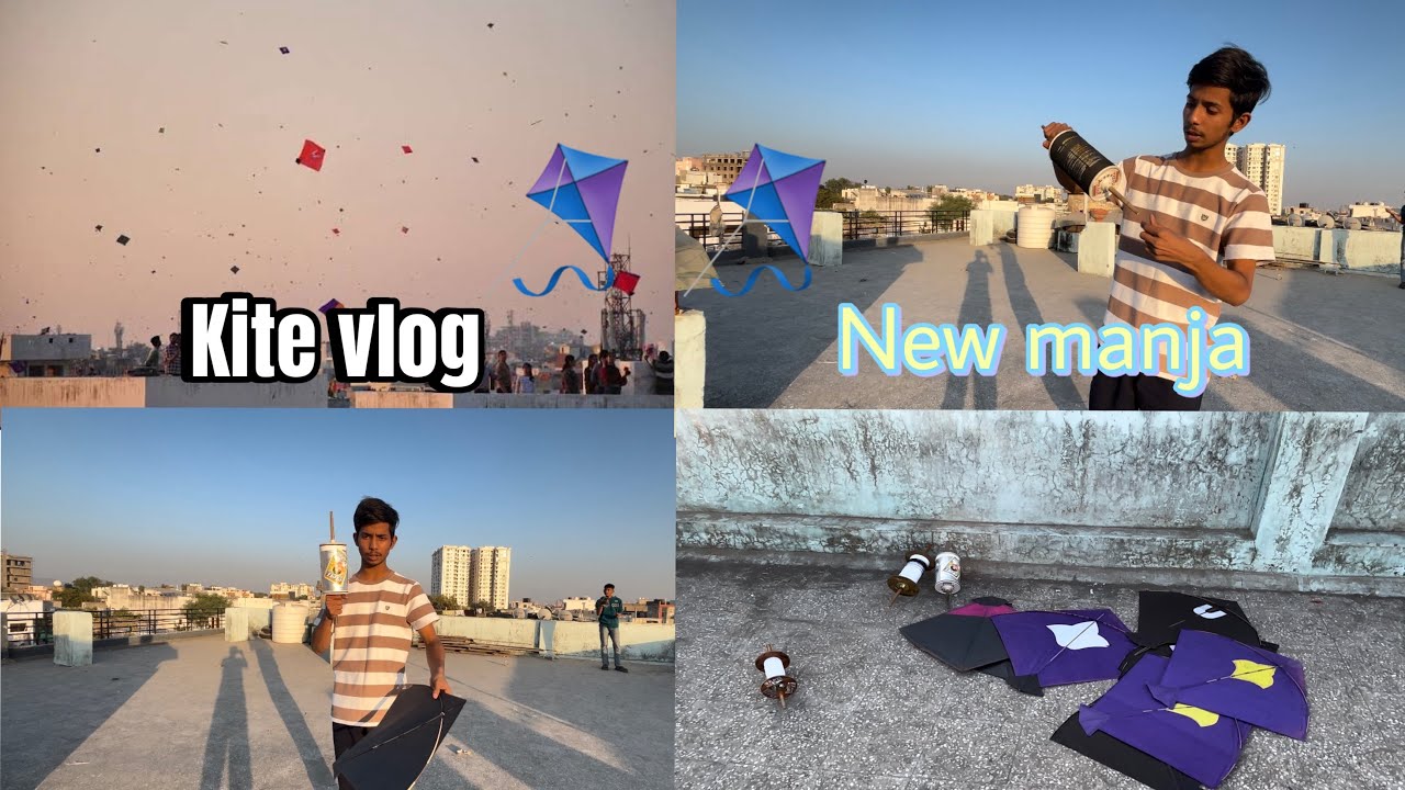 New manja unboxing || kite vlog 🪁 || DEVENDRASINGHCHAUHANVLOG || # ...