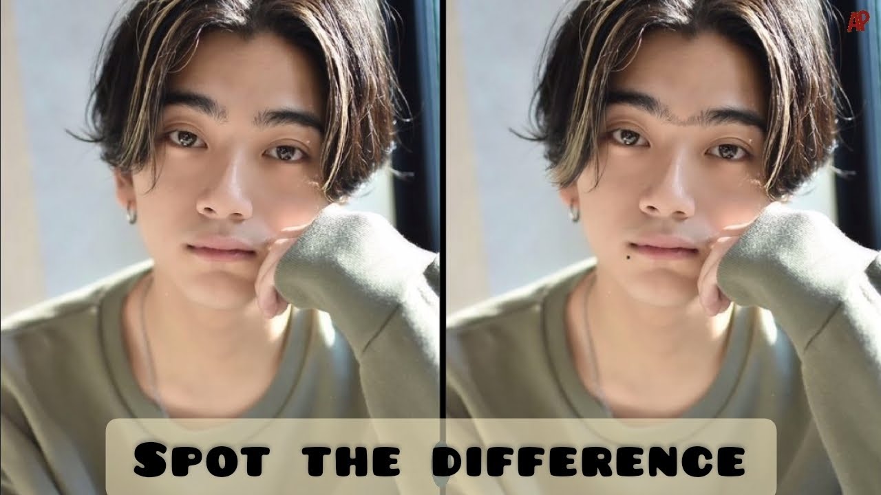 find the 3 difference. only certain people can find 3 differences. 🤔 ...