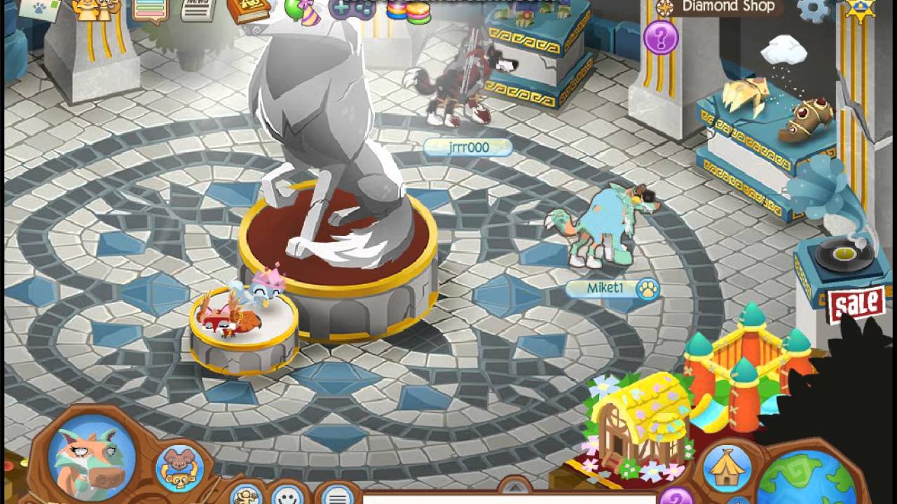 Animal jam- ELF TAIL ARMOR ON DIAMOND SHOP 2016?! - YouTube