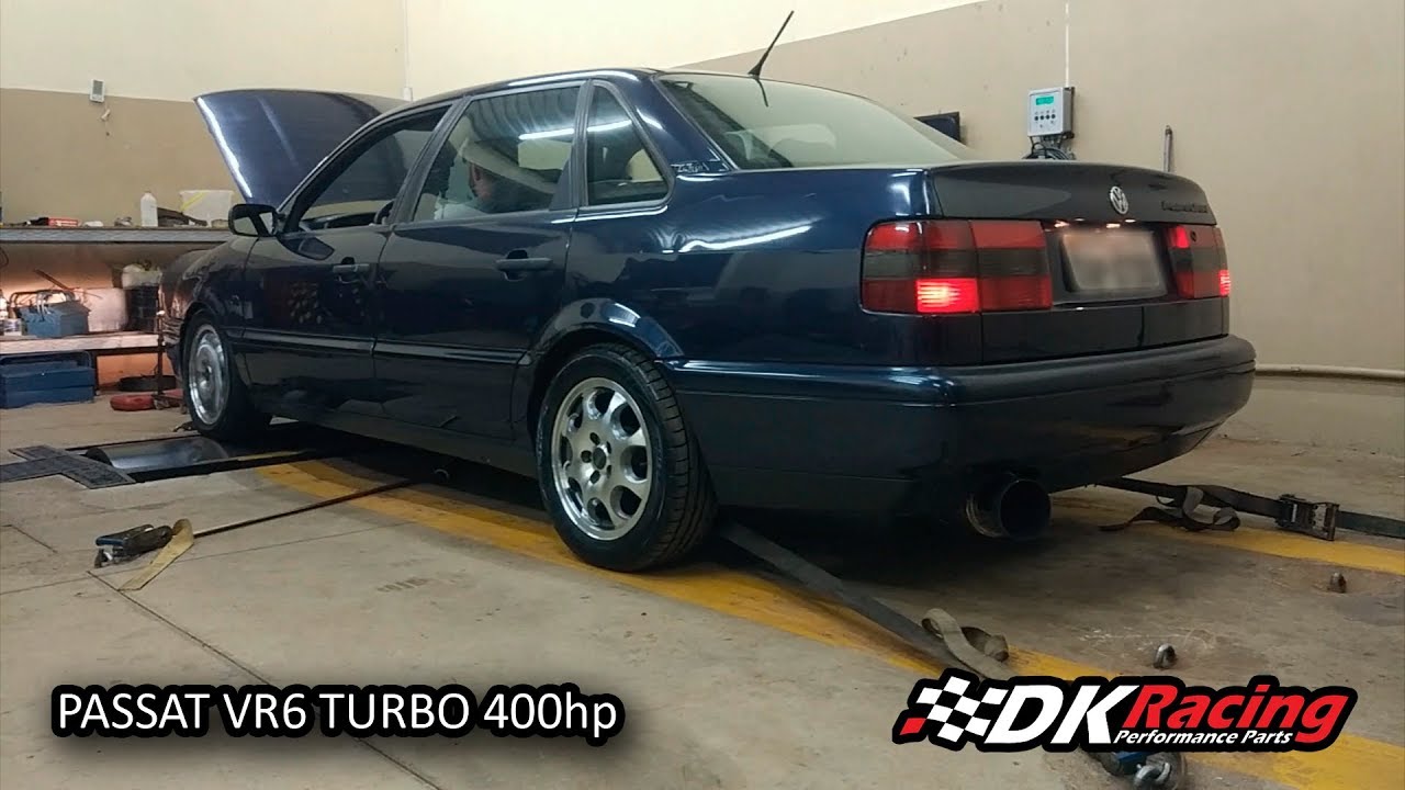 Passat VR6 Turbo 400hp - DKRacing - Dinamômetro FastDyno - YouTube