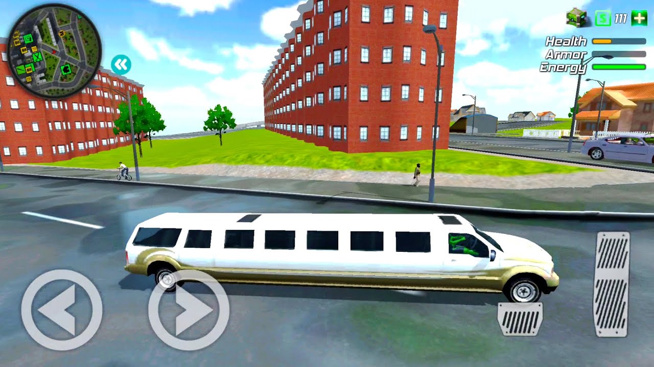White Cadillac Limousine Car and 2 Trains - Rope Frog Ninja Sim #13 ...