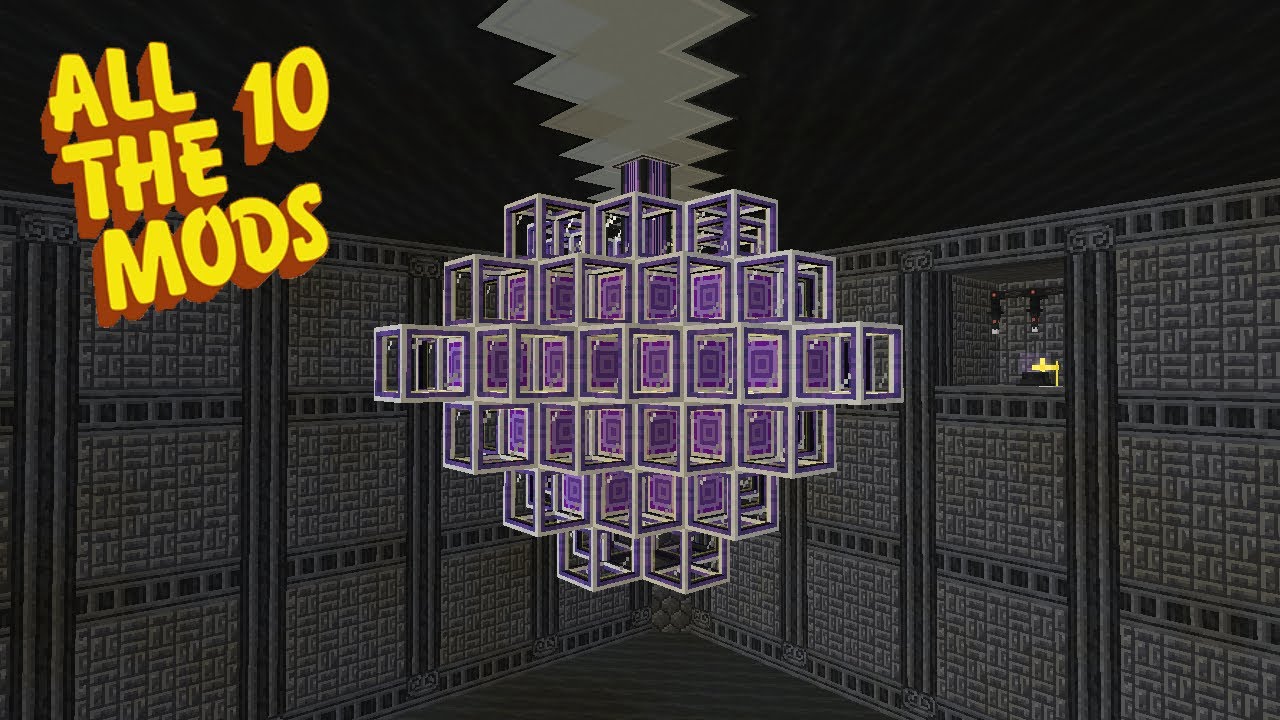 AllTheMods10 {ATM10} Ep14 - Mega AE2 Crafting Tree/Chandelier - YouTube