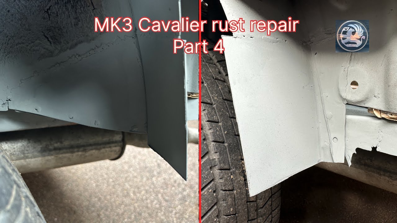 MK3 Cavalier rust repair series Part 4 more shaping & welding - YouTube