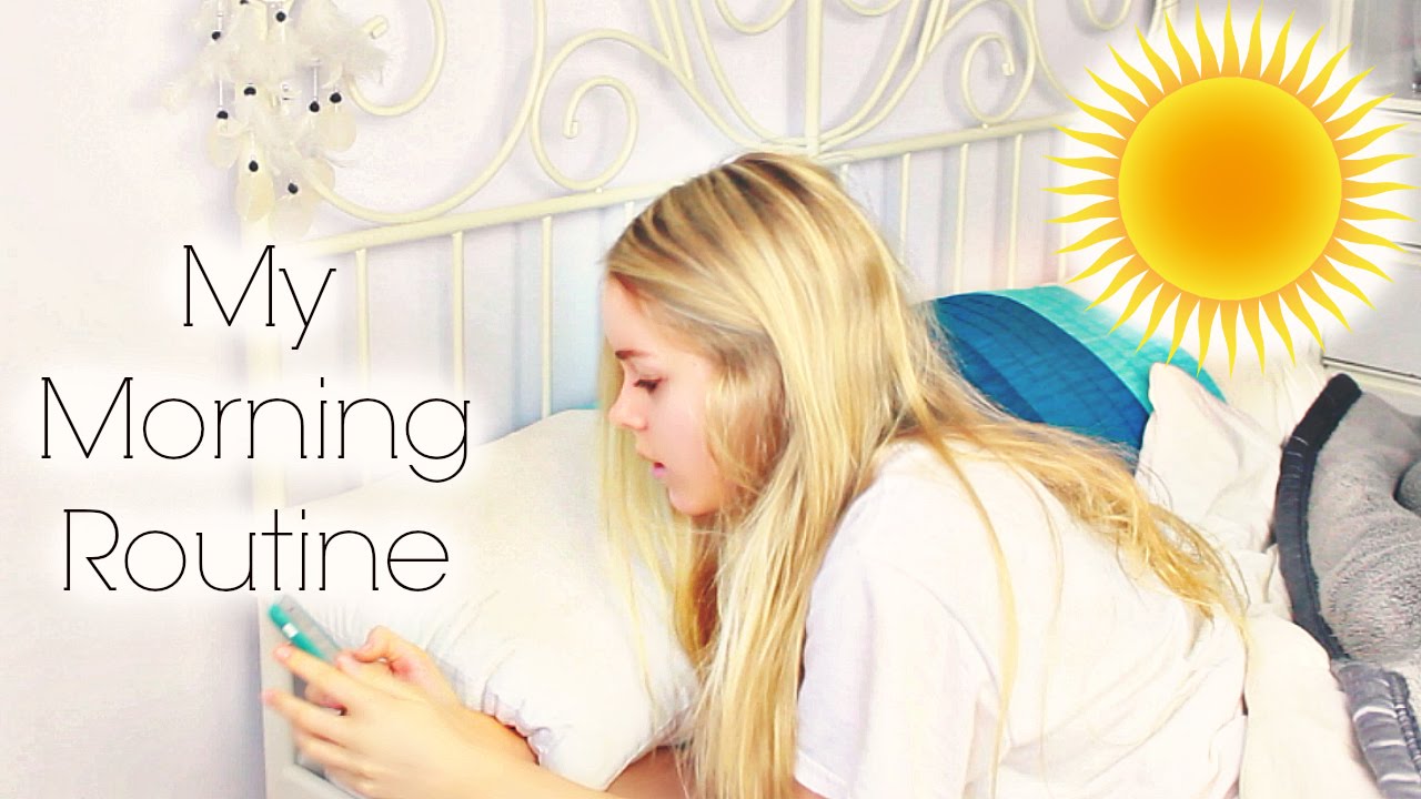 My Morning Routine For School | Ella Victoria | Tiny Tea Review - YouTube