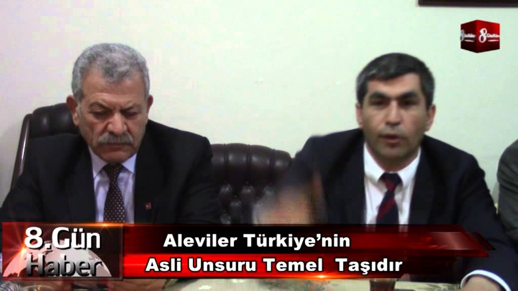 Aleviler Türkiye’nin Asli Unsuru Temel Taşıdır 8GUNHABER - YouTube