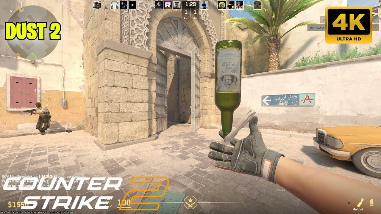 Counter Strike 2 Gameplay 4K (No Commentary) - YouTube