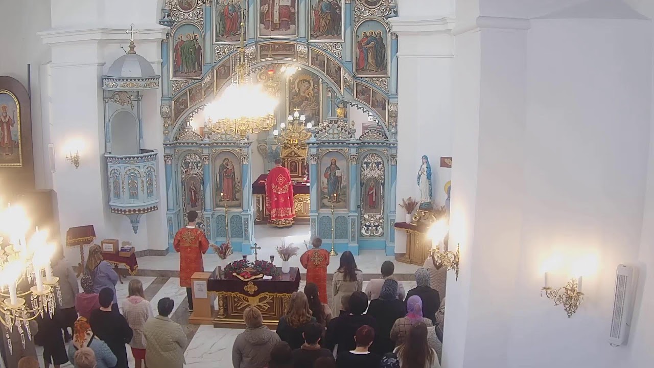 Хрестопоклонна неділя Божественна Літургія Youtube