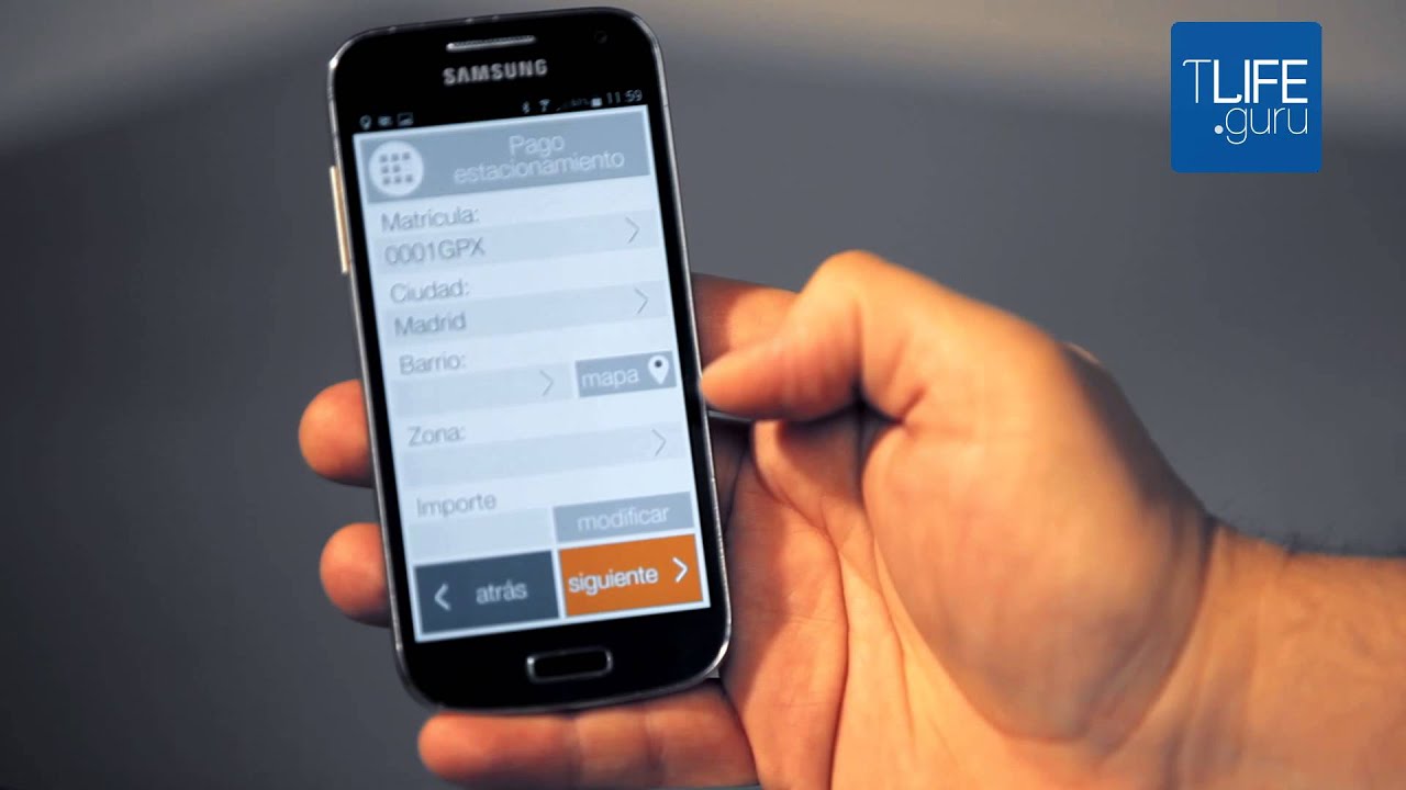 Telpark, la app para aparcar - TLIFE.guru - YouTube
