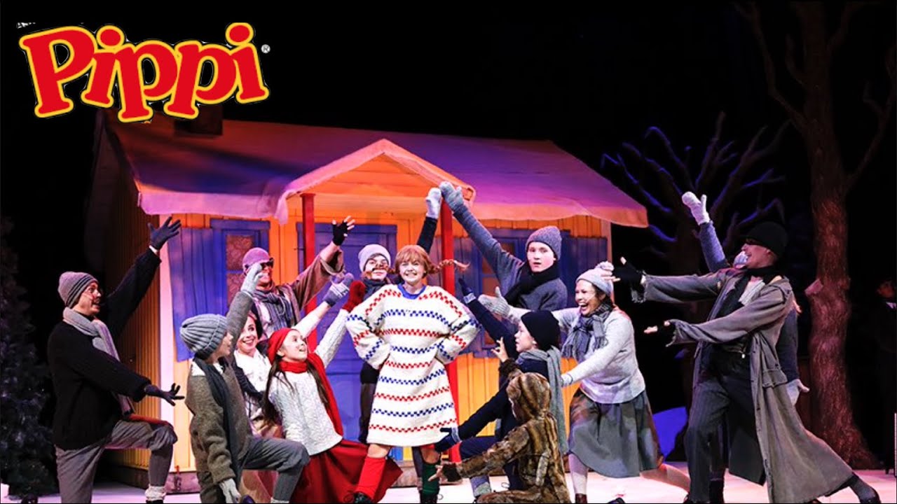 Pippi Långstrump firar jul teater 4 av 4 | Pippi Longstocking ...