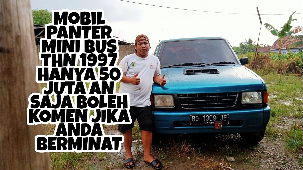 Mobil PANTHER mini bus hanya 50 juta an saja/Madi - YouTube