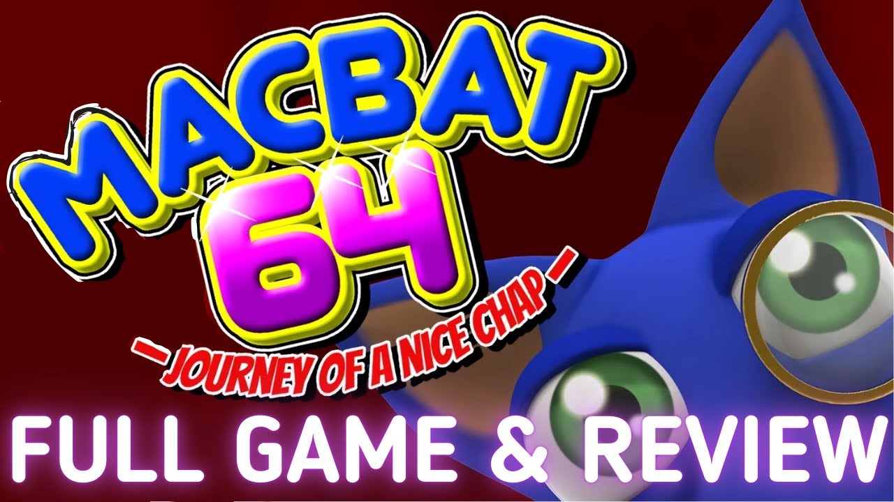 MacBat64 - Journey of a Nice Chap (Full Game & Review) - YouTube