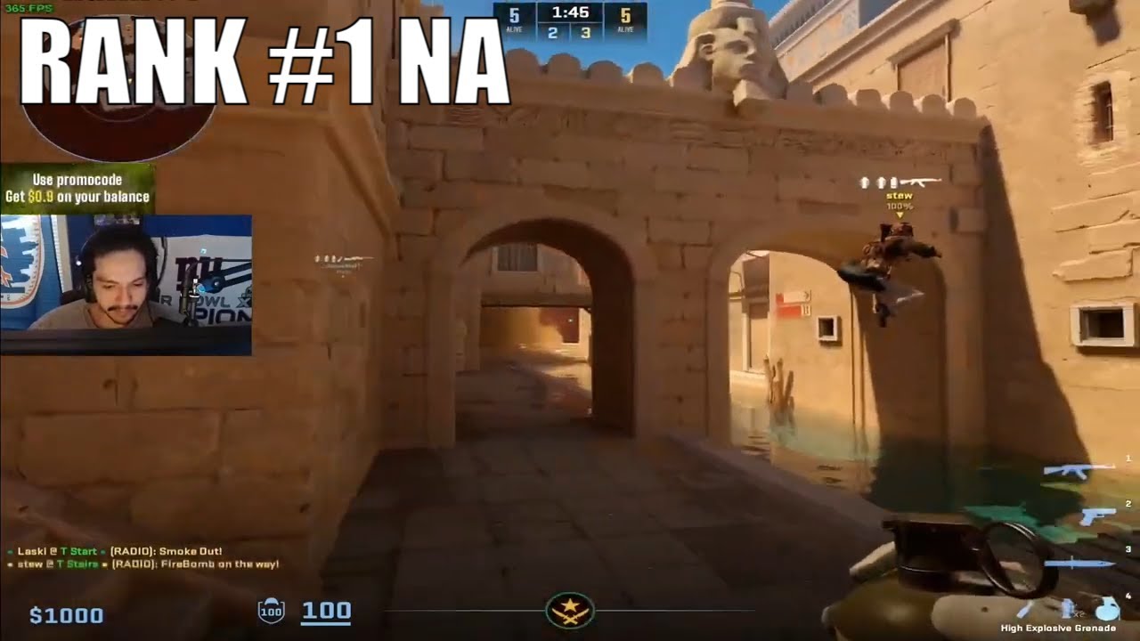 Laski Plays On Anubis With Stewie2k | CS2 Stream - YouTube