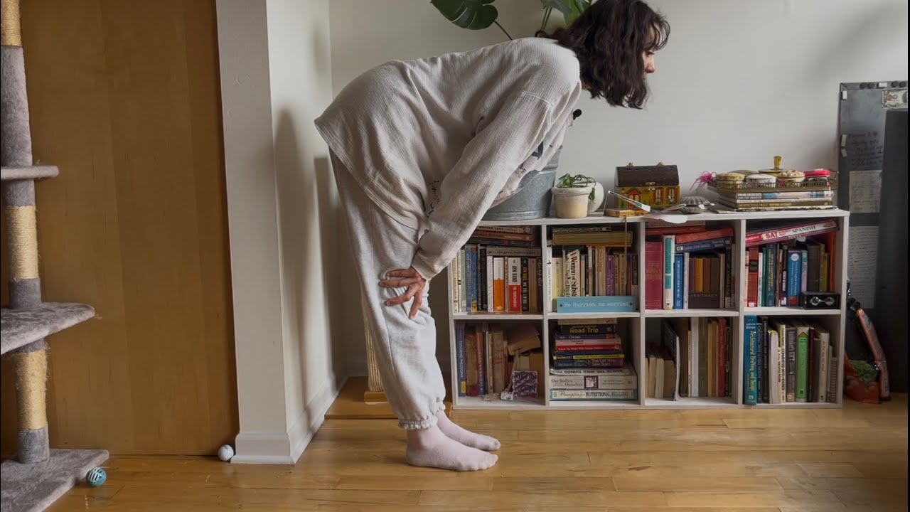 Day 33: Stretch Along | Monday morning routine stretch - YouTube