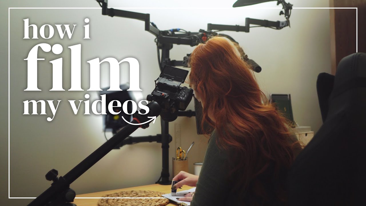 🎥 How I Film My YouTube Videos | My Equipment & Filming Set Up! 🌿 - YouTube