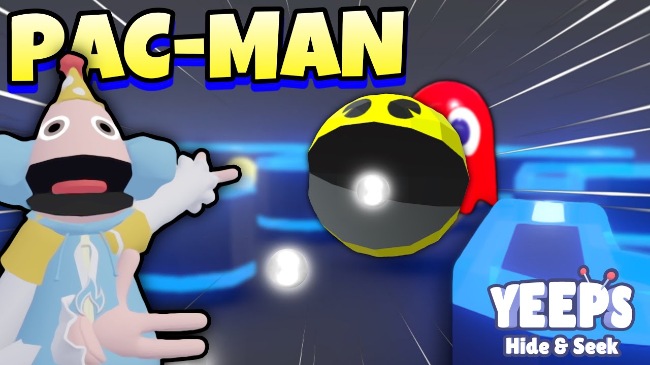 I Recreated PAC-MAN in Yeeps Hide And Seek! - YouTube