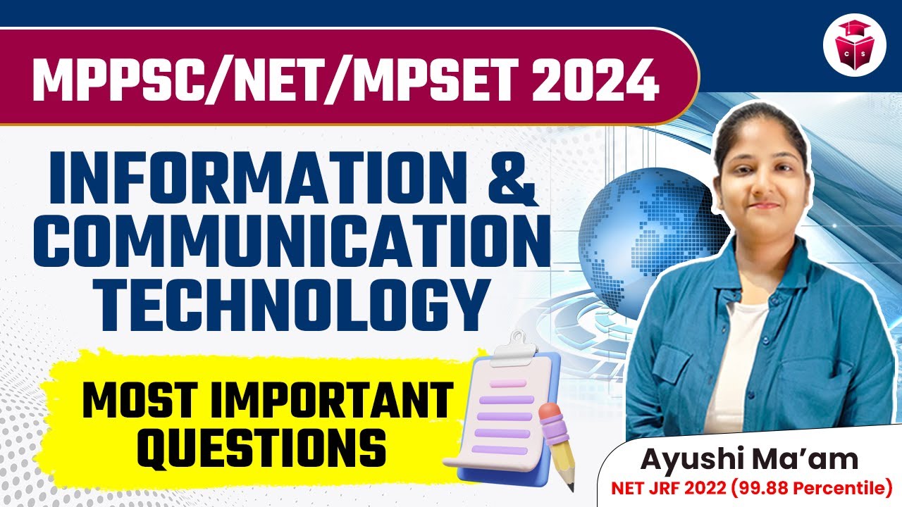 Information & Communication Technology(ICT) Important Questions |MPPSC ...