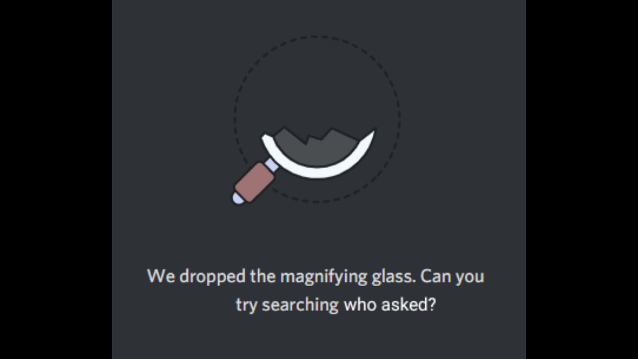 We Dropped the Magnifying Glass Meme Template - YouTube