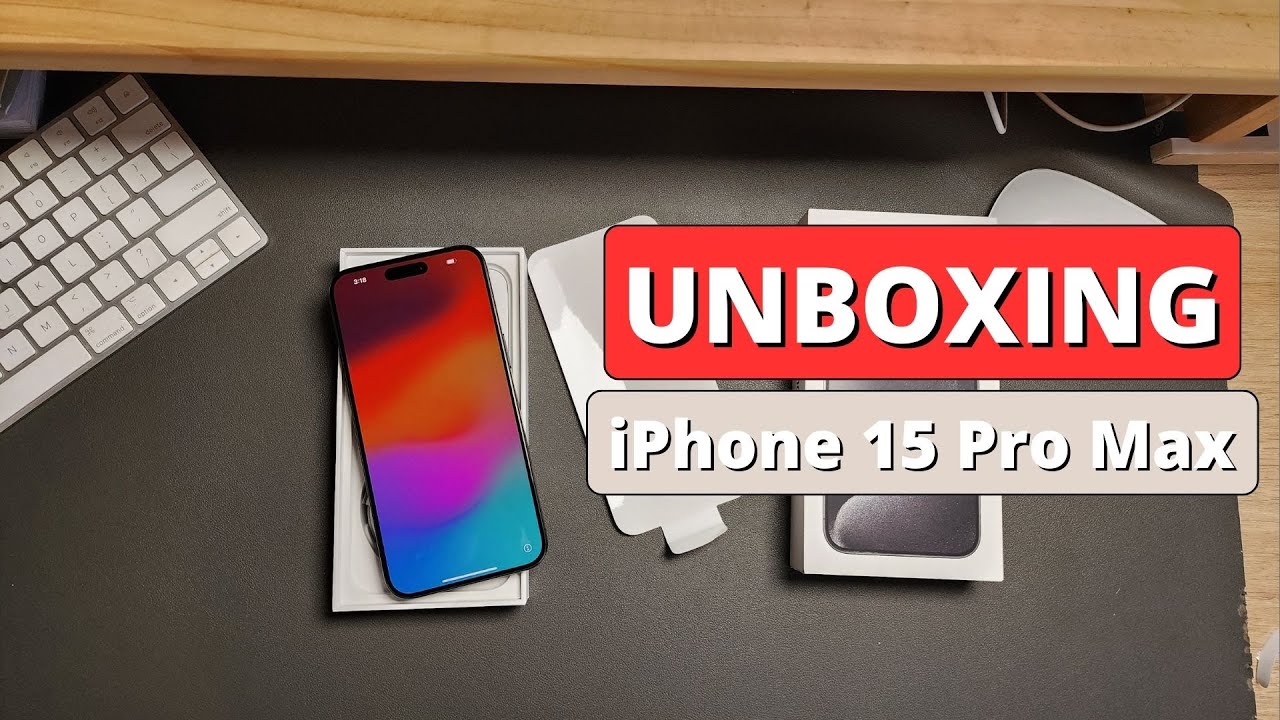iPhone 15 Pro Max UNBOXING | JoseTech - YouTube
