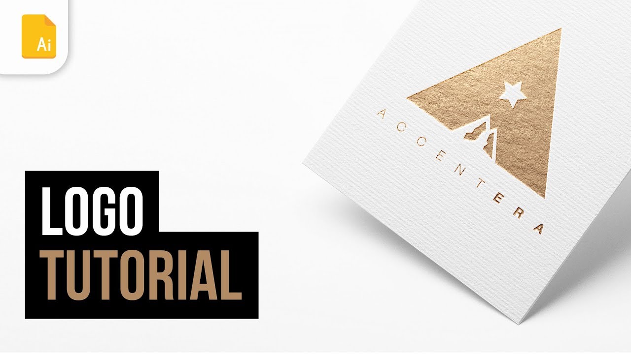 Accent Era Logo Design Illustrator Tutorial - Satori Graphics - YouTube