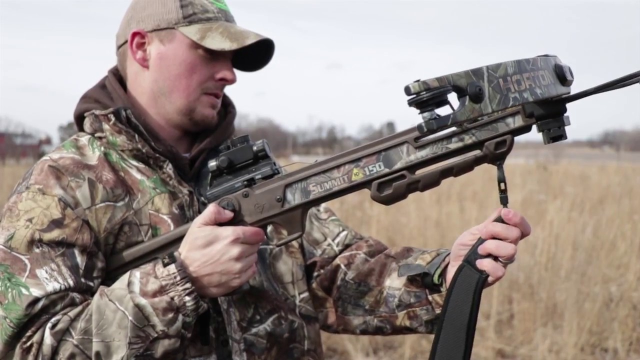 EZ XBow Sling - Quick Release Crossbow Sling - YouTube