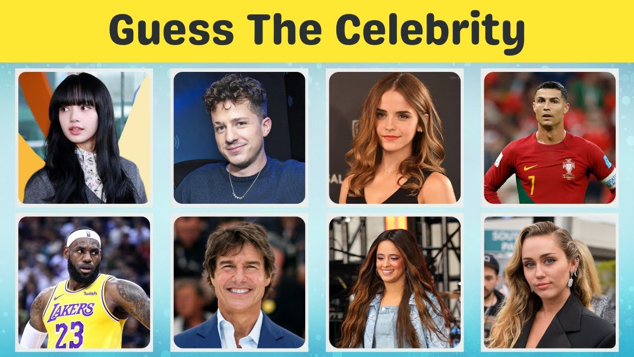 Guess the Celebrities - Ultimate Celebrity Trivia Challenge! - YouTube