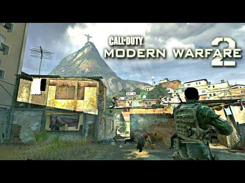 Call of Duty Modern Warfare 2 Multiplayer Online Map Favela - YouTube