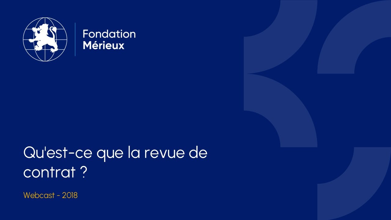 Qu'est-ce que la revue de contrat ? - YouTube