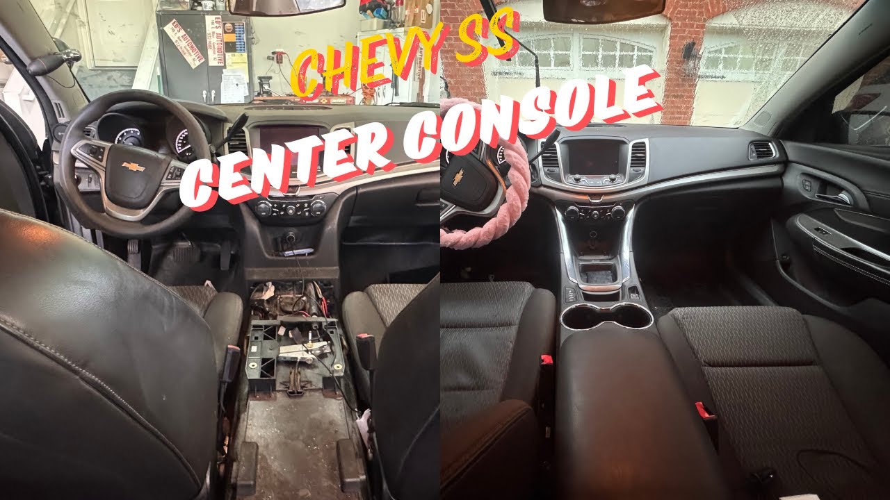 2014 Caprice PPV Chevy SS Sedan Center Console Install! - YouTube