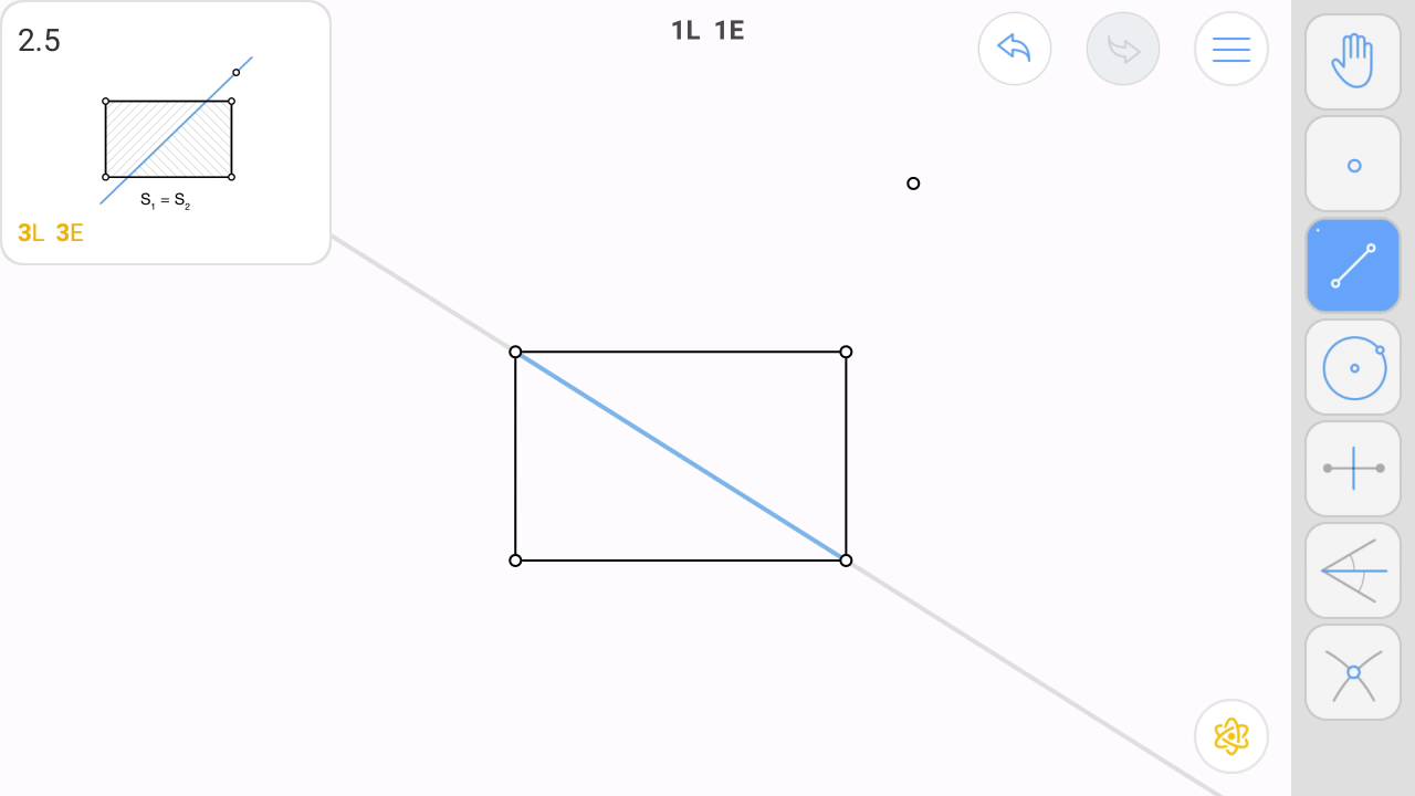 Euclidea 2.5 (Beta 5) Solution walkthrough - YouTube
