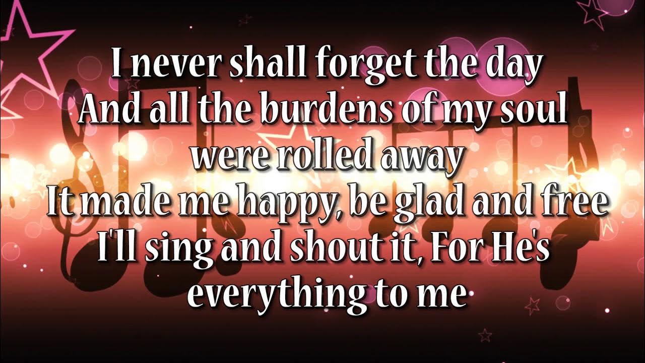 I Never Shall Forget The Day Performance Video Track - YouTube