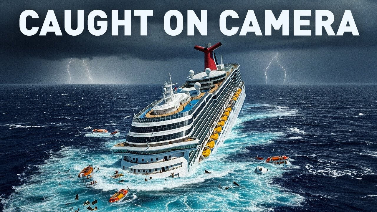 Real Ships Caught Sinking on Camera—Terrifying Final Moments - YouTube
