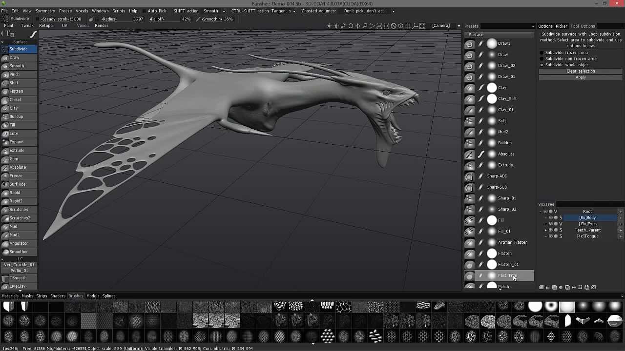 Voxel / Surface Mode Sculpting Pt.4 - YouTube