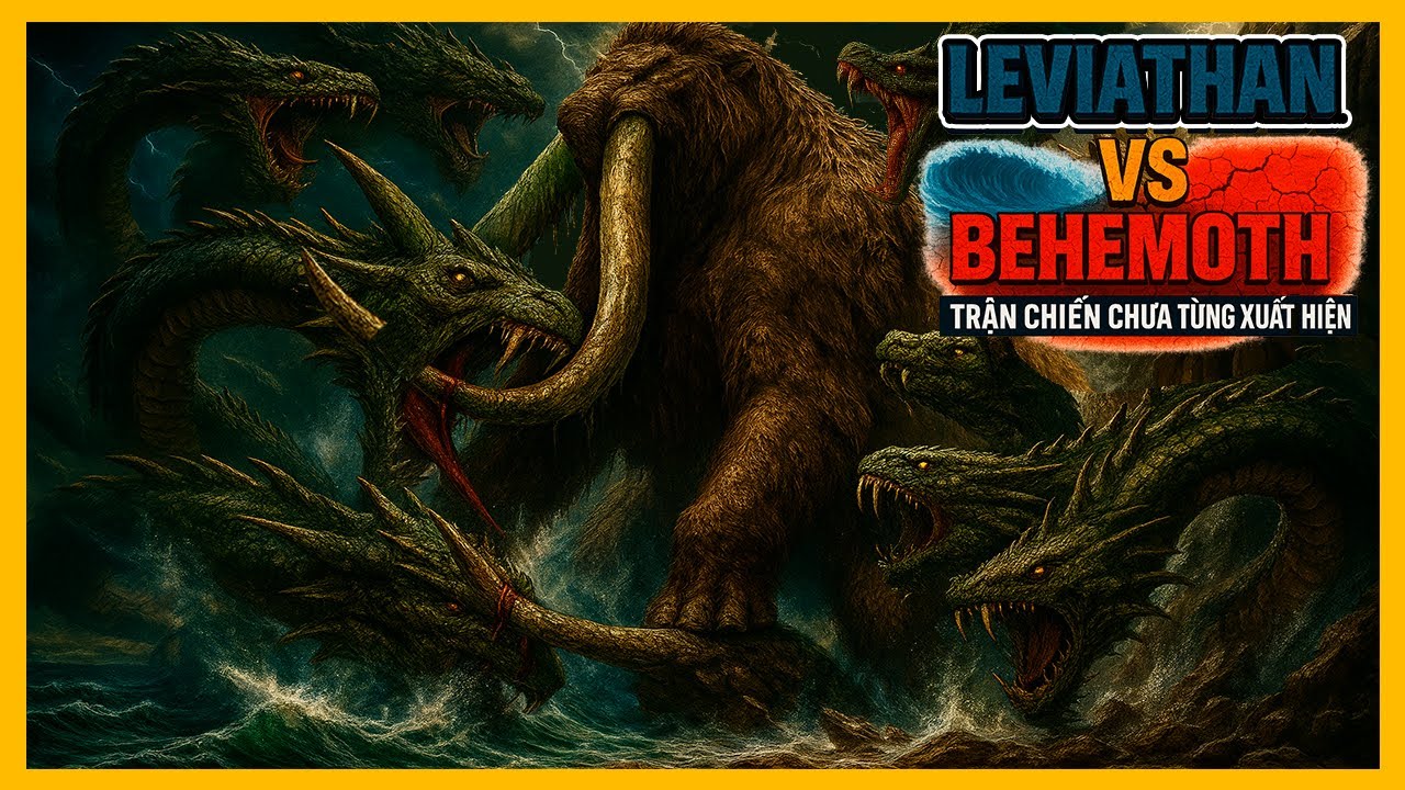 Behemoth Vs Leviathan Trận Chiến Bị Cấm Vĩnh Viễn | Sea Monster Battle ...