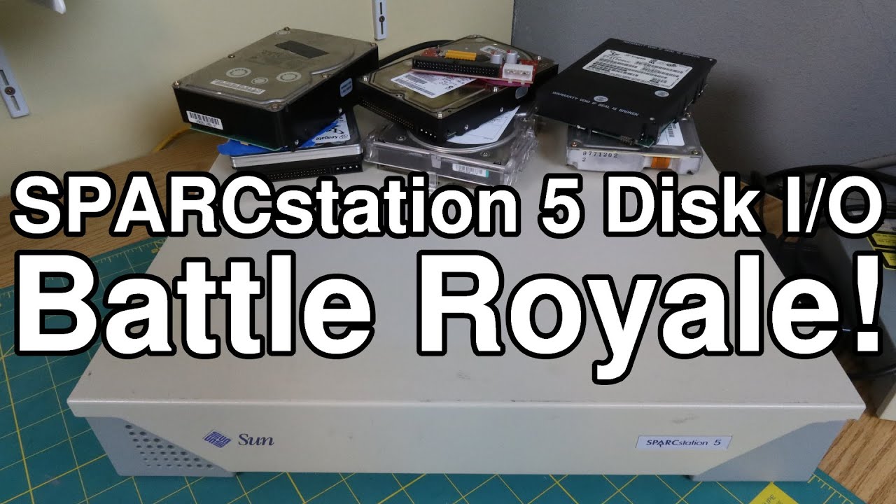 SPARCstation 5 Disk I/O Battle Royale! - YouTube