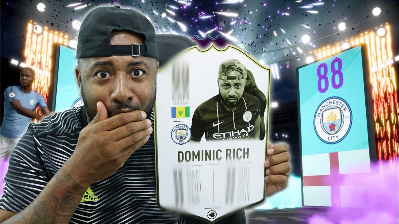 Unveiling My Very Own Real Life Football Card! | Cardsplugs.com - YouTube