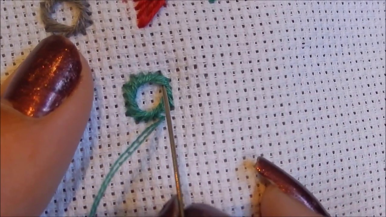 Stitching school class three Jessica stitch - YouTube