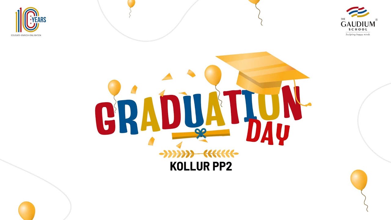 A Milestone of Joy: PP2 (Kollur) Graduation at The Gaudium School - YouTube