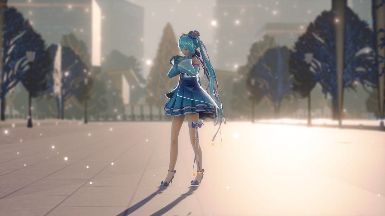 [MMD] snow song show - YouTube