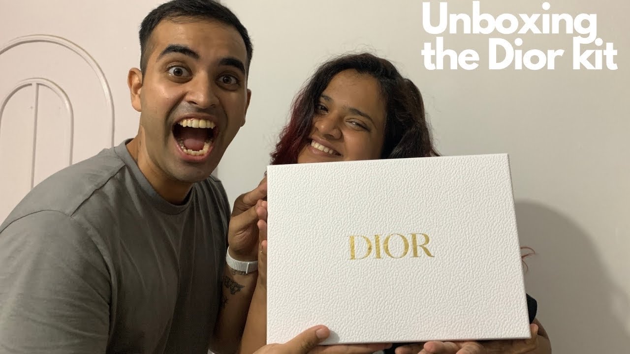 Unboxing her first luxury item | Dior Kit - YouTube