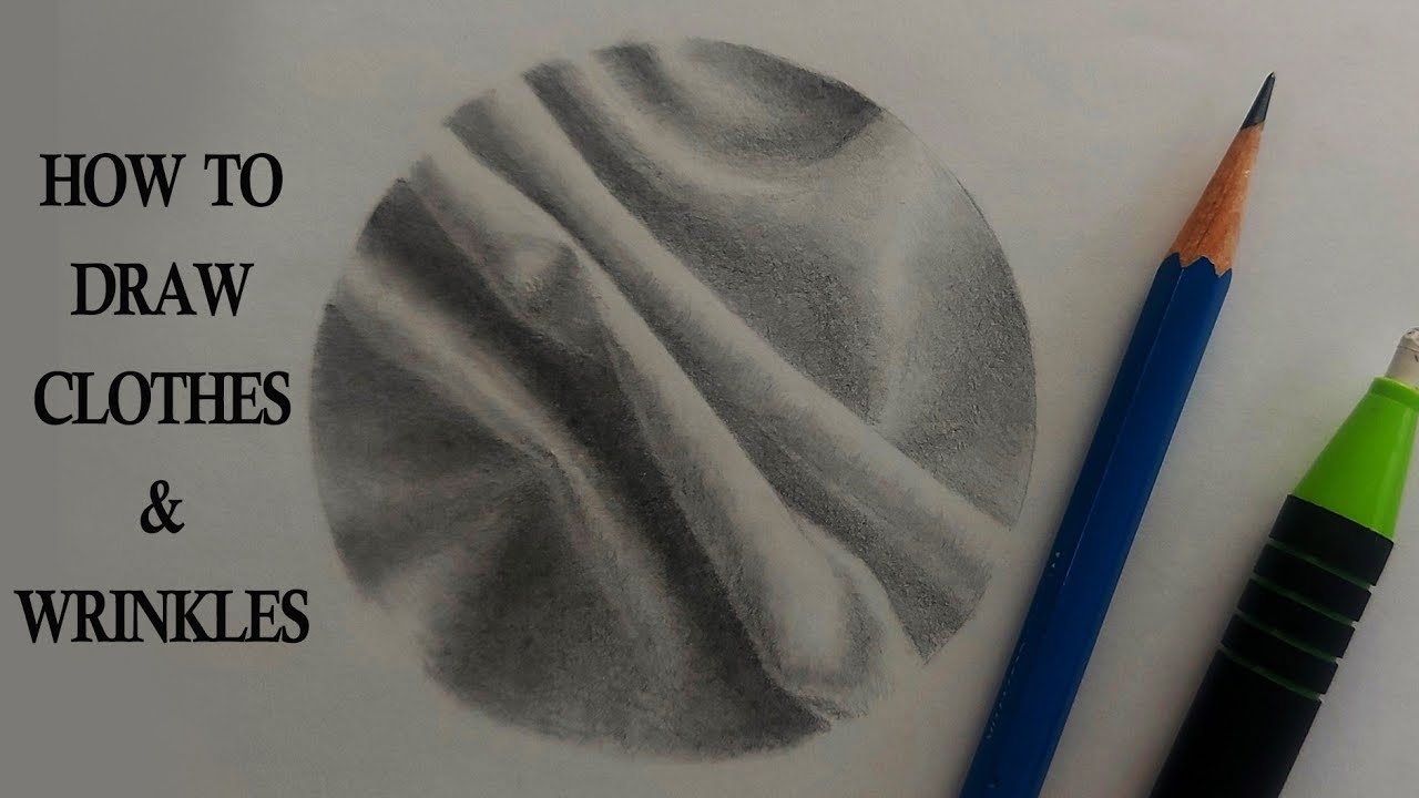 HOW TO DRAW CLOTHES AND WRINKLES - YouTube
